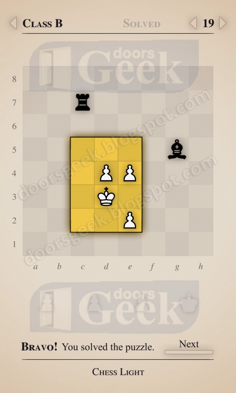 Chess Light [Class B] Level 19 ~ Doors Geek